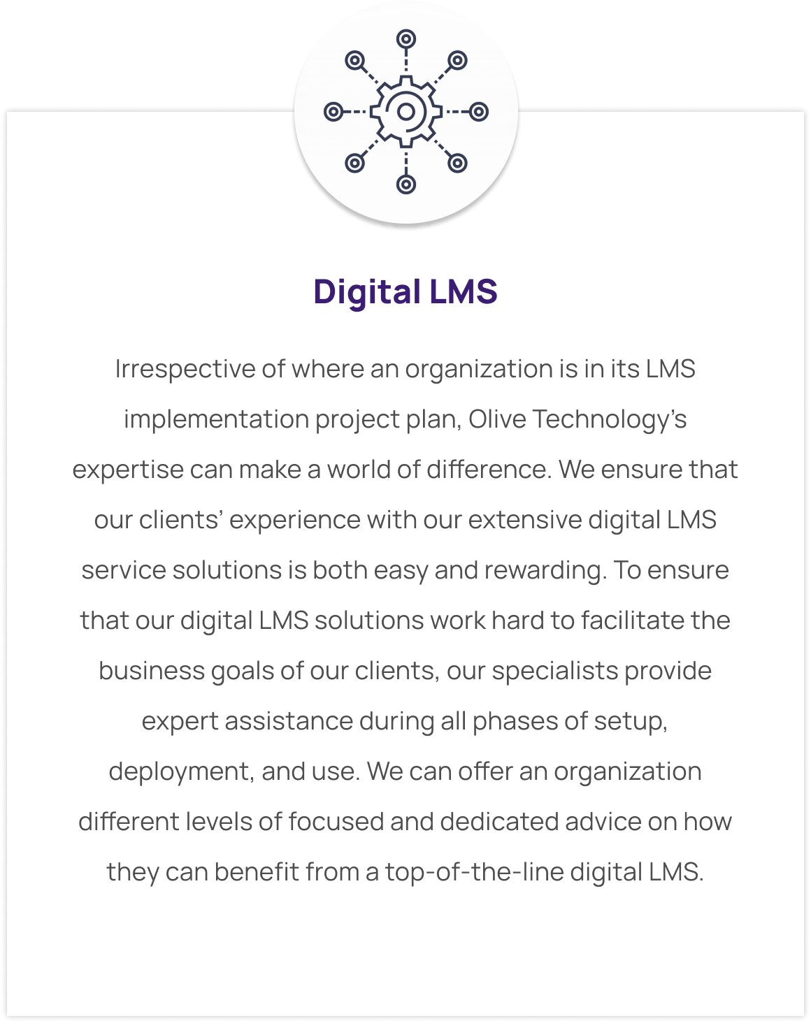 Digital Business - Olive Technology