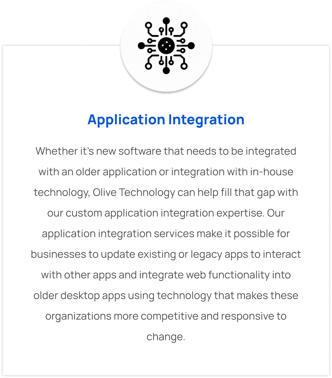 custom-solution-development - Olive Technology