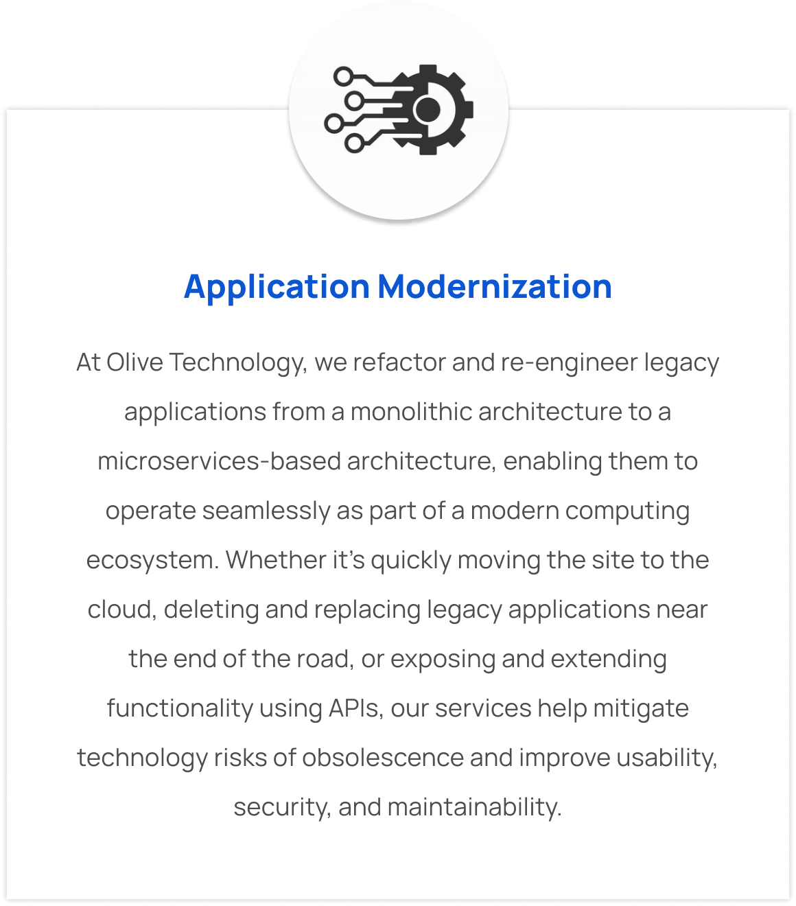 custom-solution-development - Olive Technology