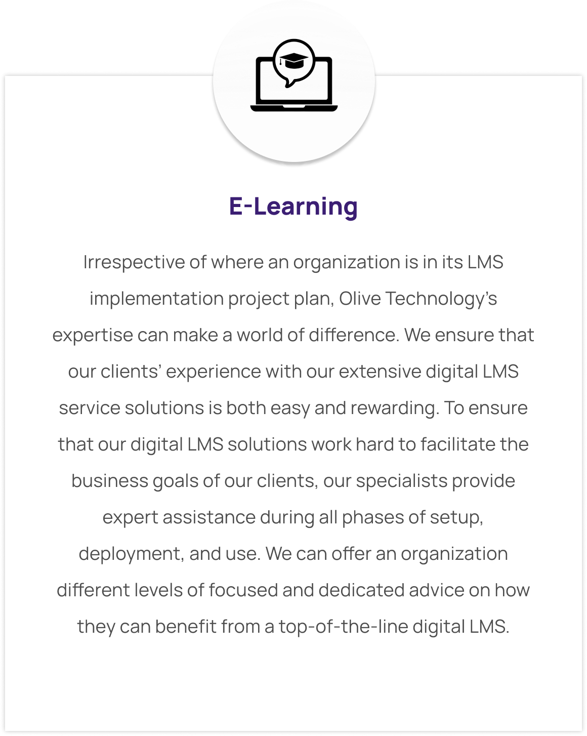 Digital Business - Olive Technology